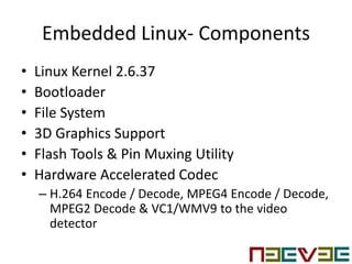 NXP IMX6 Processor - Embedded Linux | PPT
