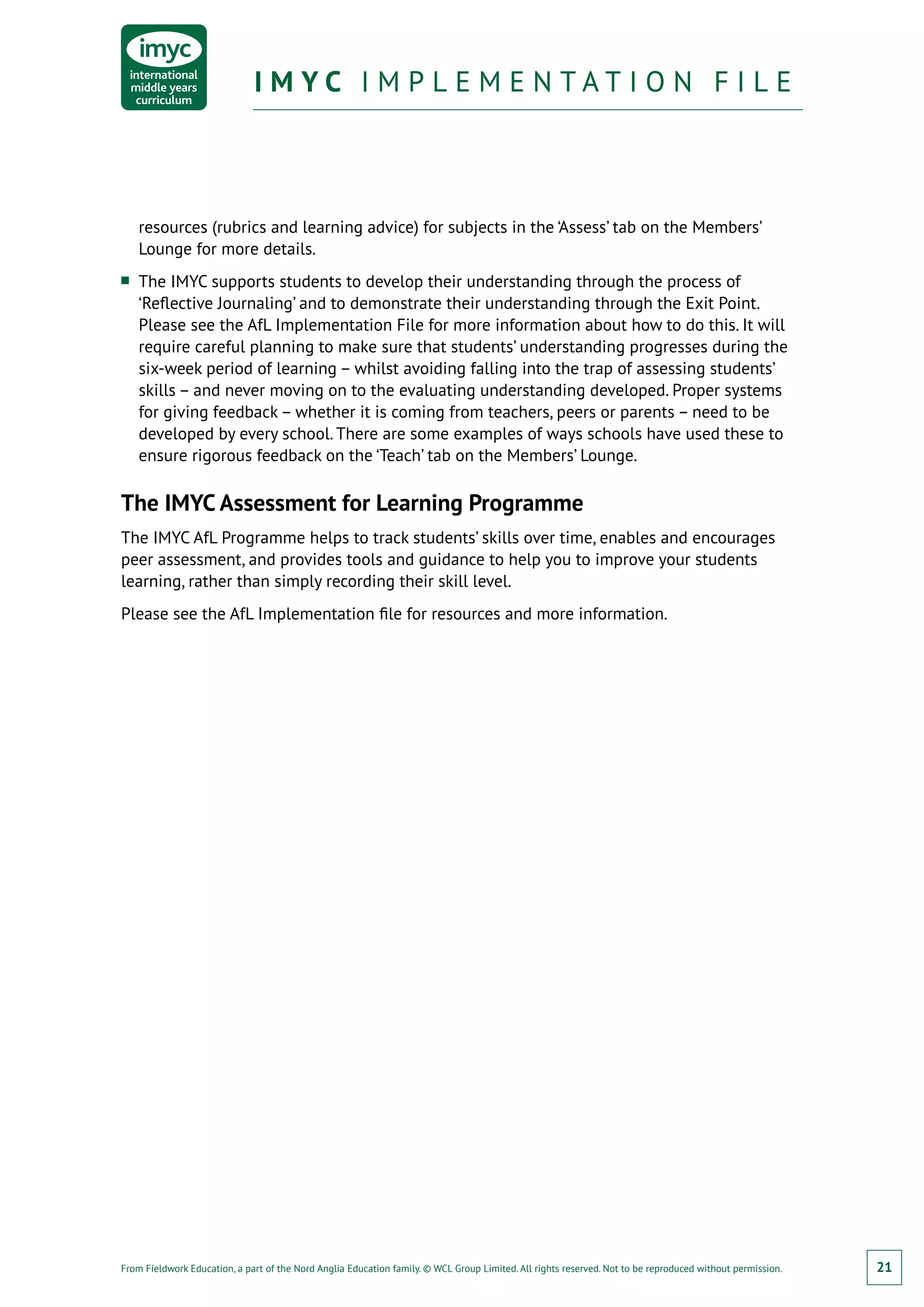 Imyc teachers manual_implemenation_file_2016_v2 | PDF