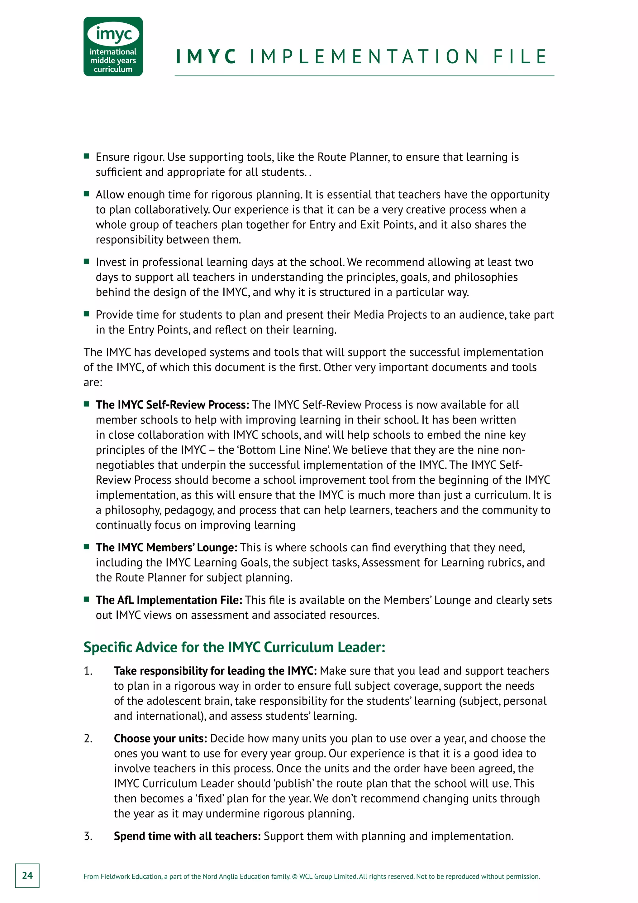 Imyc teachers manual_implemenation_file_2016_v2 | PDF