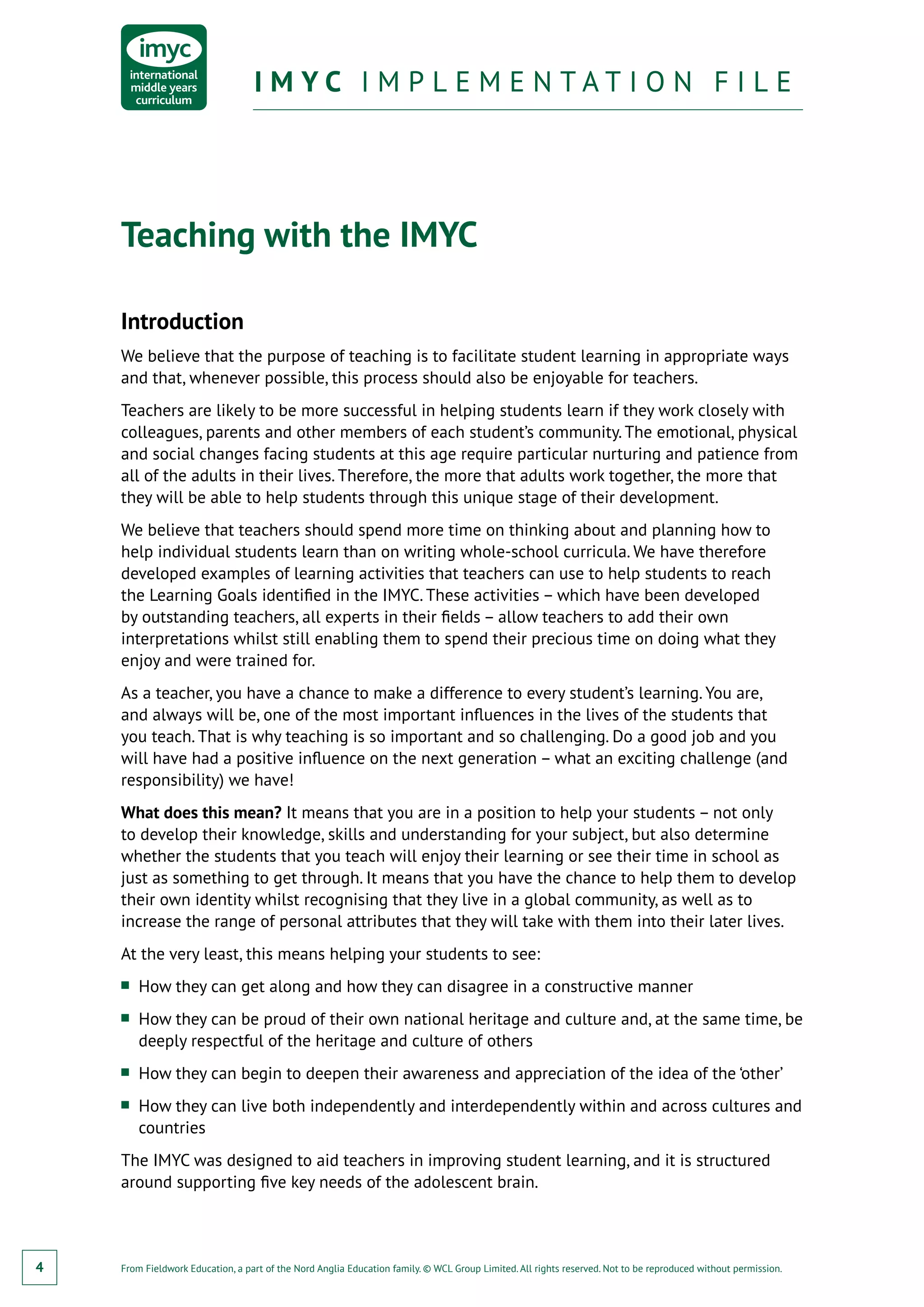 Imyc teachers manual_implemenation_file_2016_v2 | PDF