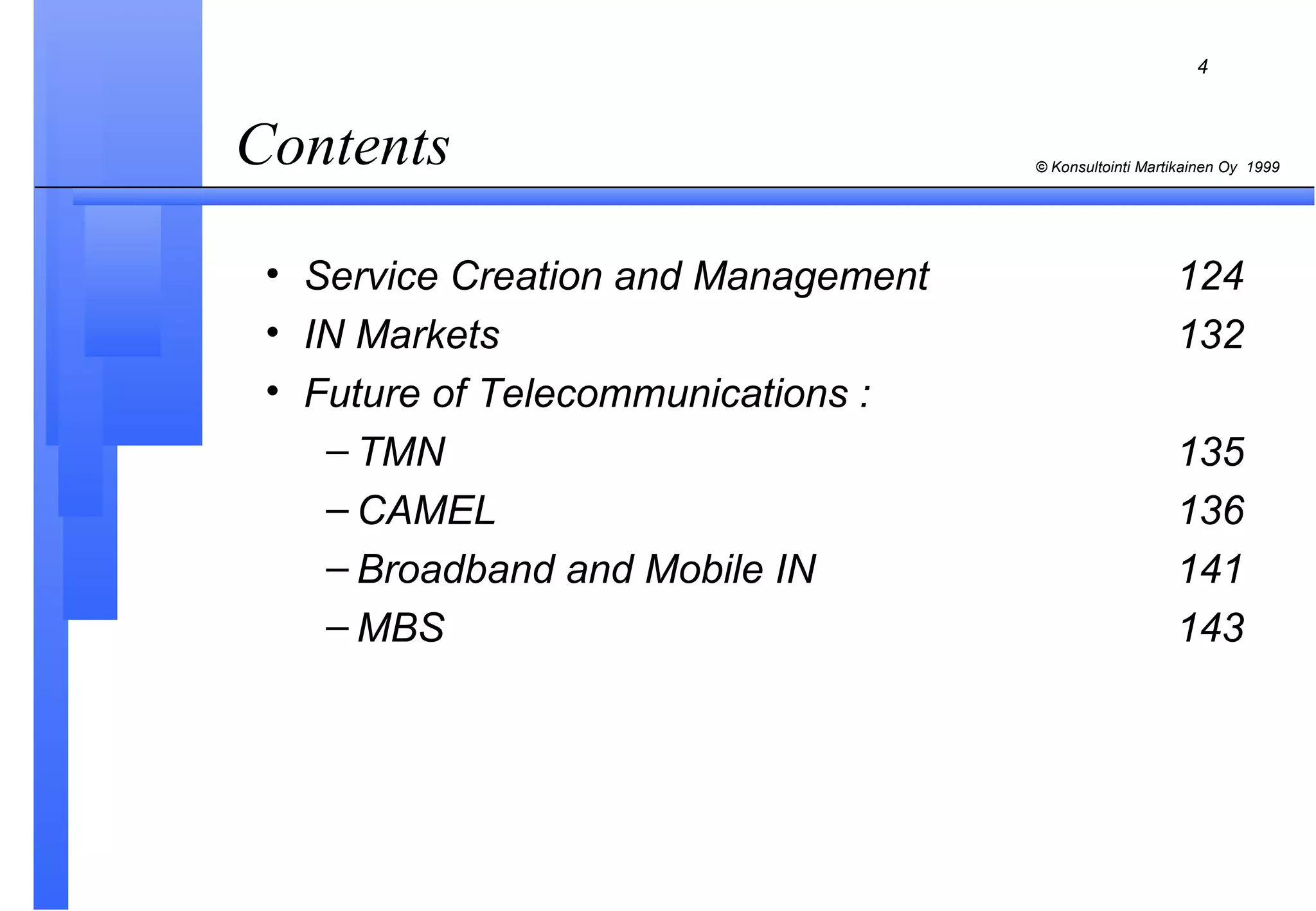 Intelligent Networks | PPT | Phone Services | Home Utilities