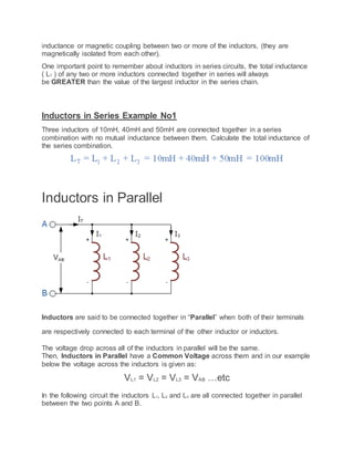 Inductance and Inductor | DOCX