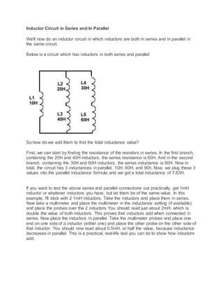 Inductance and Inductor | DOCX