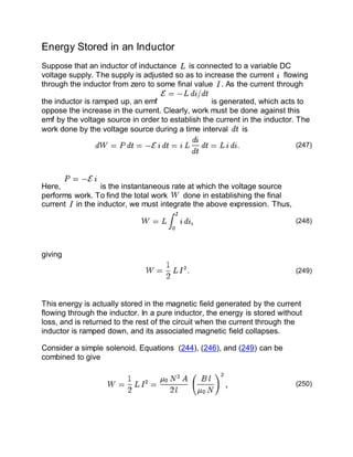 Inductance and Inductor | DOCX