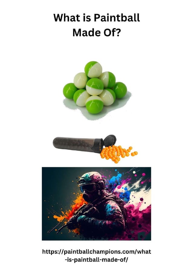 What is Paintball Made Of? | PDF