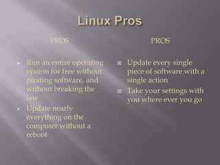 A brief look at Linux & Ubuntu | PPT