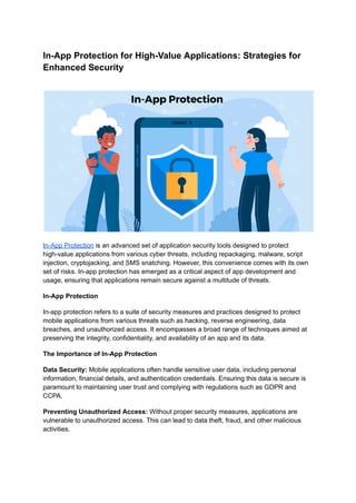 In-App Protection for High-Value Applications_ Strategies for Enhanced ...