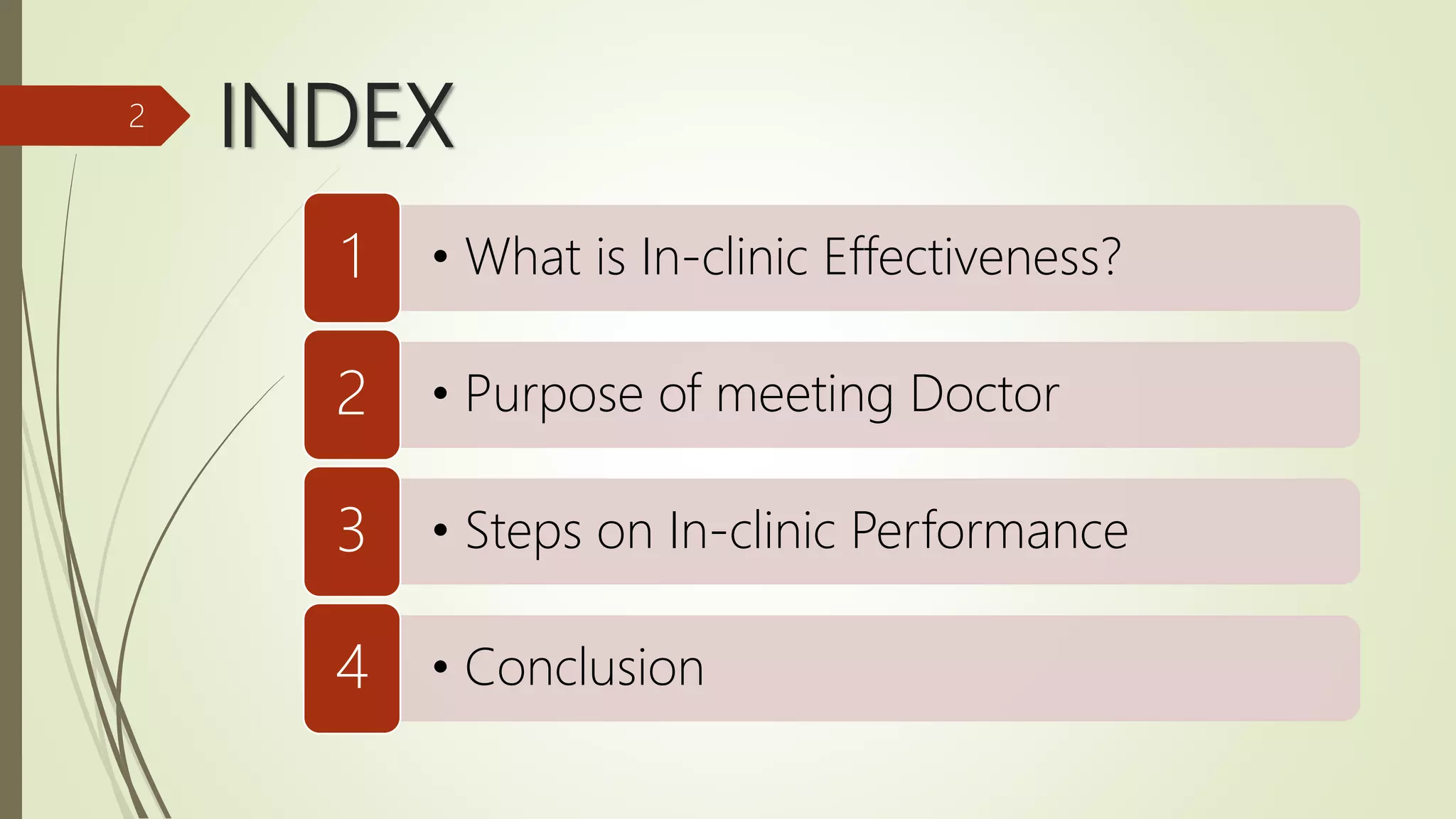 In clinic effectiveness | PPTX