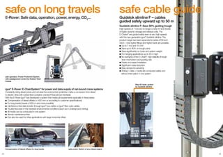 igus E-ChainSystems and Chainflex Cables for EOT Cranes | PDF