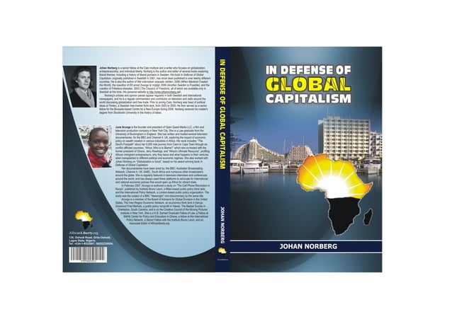 In Defense of Global Capitalism by Johan Norberg | PPT
