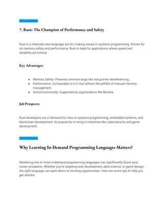 In-Demand Programming Languages_ A Comprehensive Guide.pdf