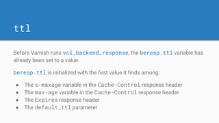 In-depth caching in Varnish - GOG Varnish Meetup, march 2019 | PDF | Internet | Computing