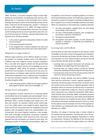 Checklist for a Didactically Sound Design of eLearning Content | PDF