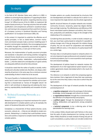 Experience Networking in the TVET System to Improve Occupational Competencies | PDF