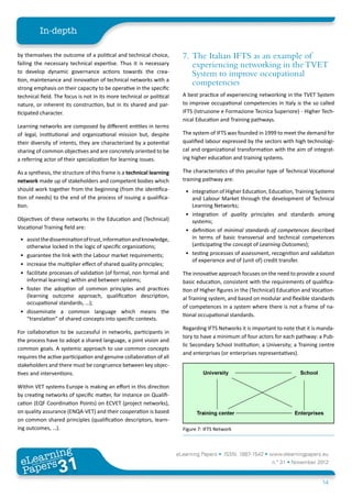 Experience Networking in the TVET System to Improve Occupational Competencies | PDF
