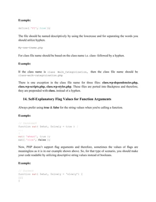 In-Depth Guide On WordPress Coding Standards For PHP & HTML | PDF | Web ...