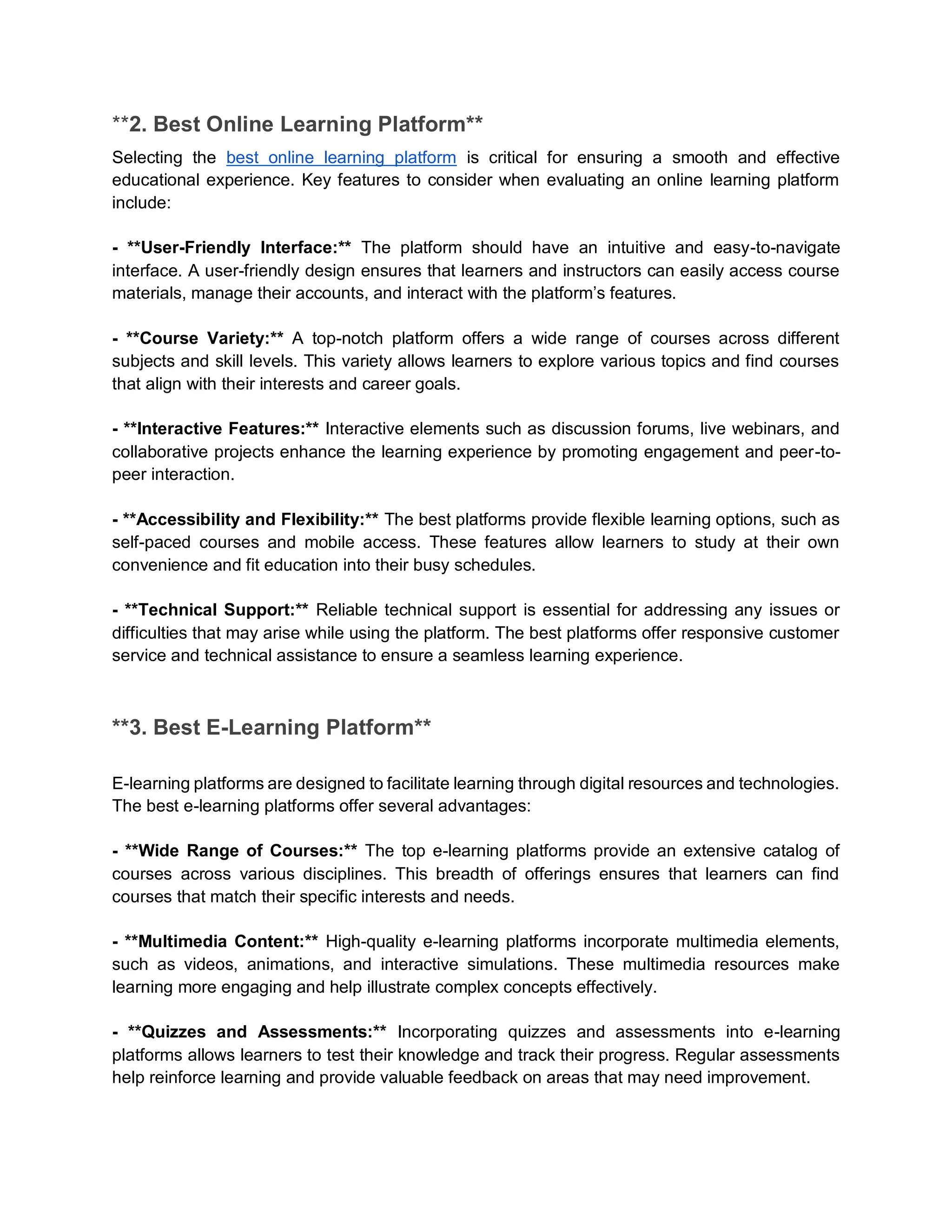 In-Depth Guide to Choosing the Best Online Learning Platforms - .pdf