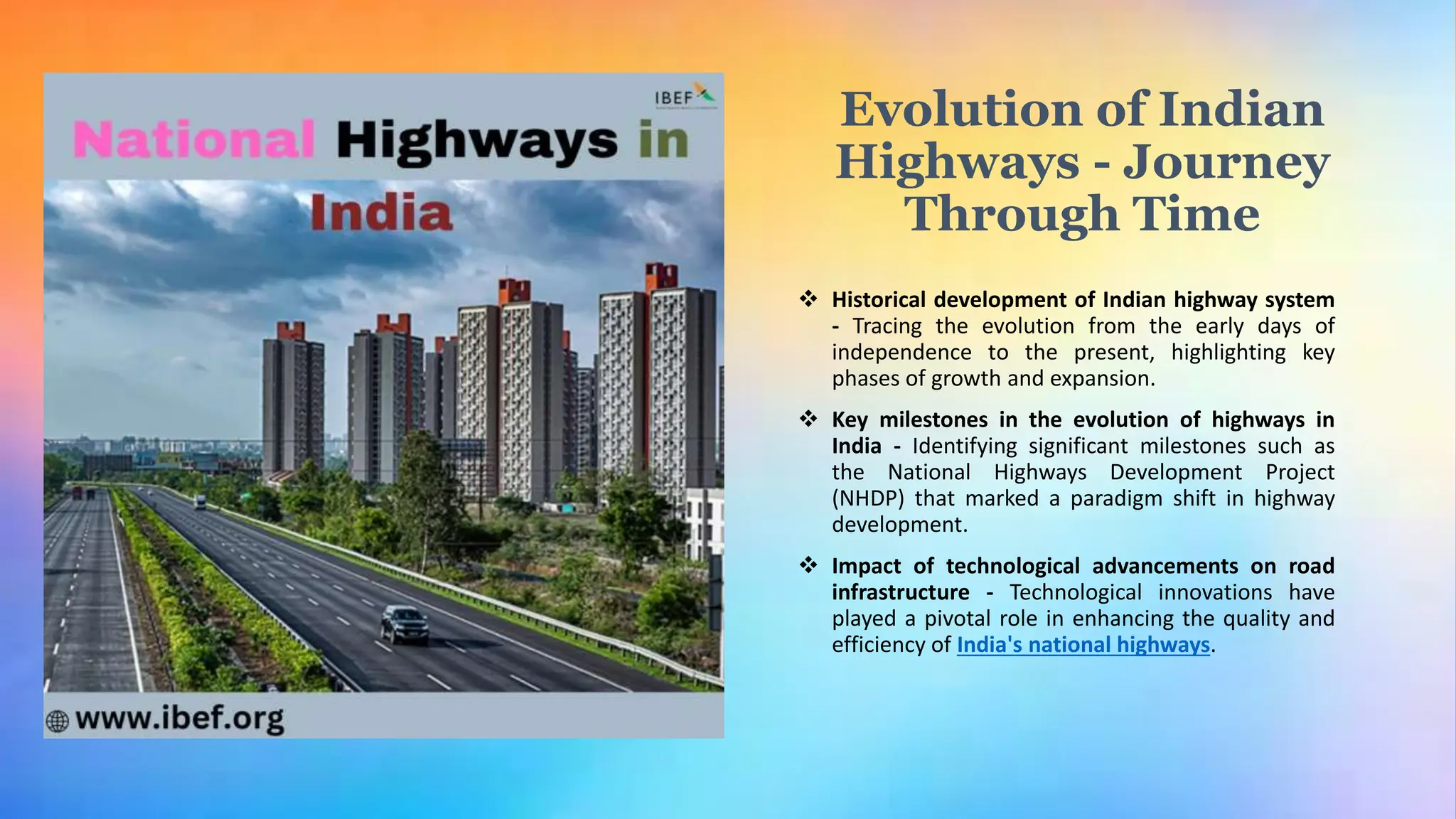 In-Depth Insight into the Impact of Indian National Highways on Trade ...
