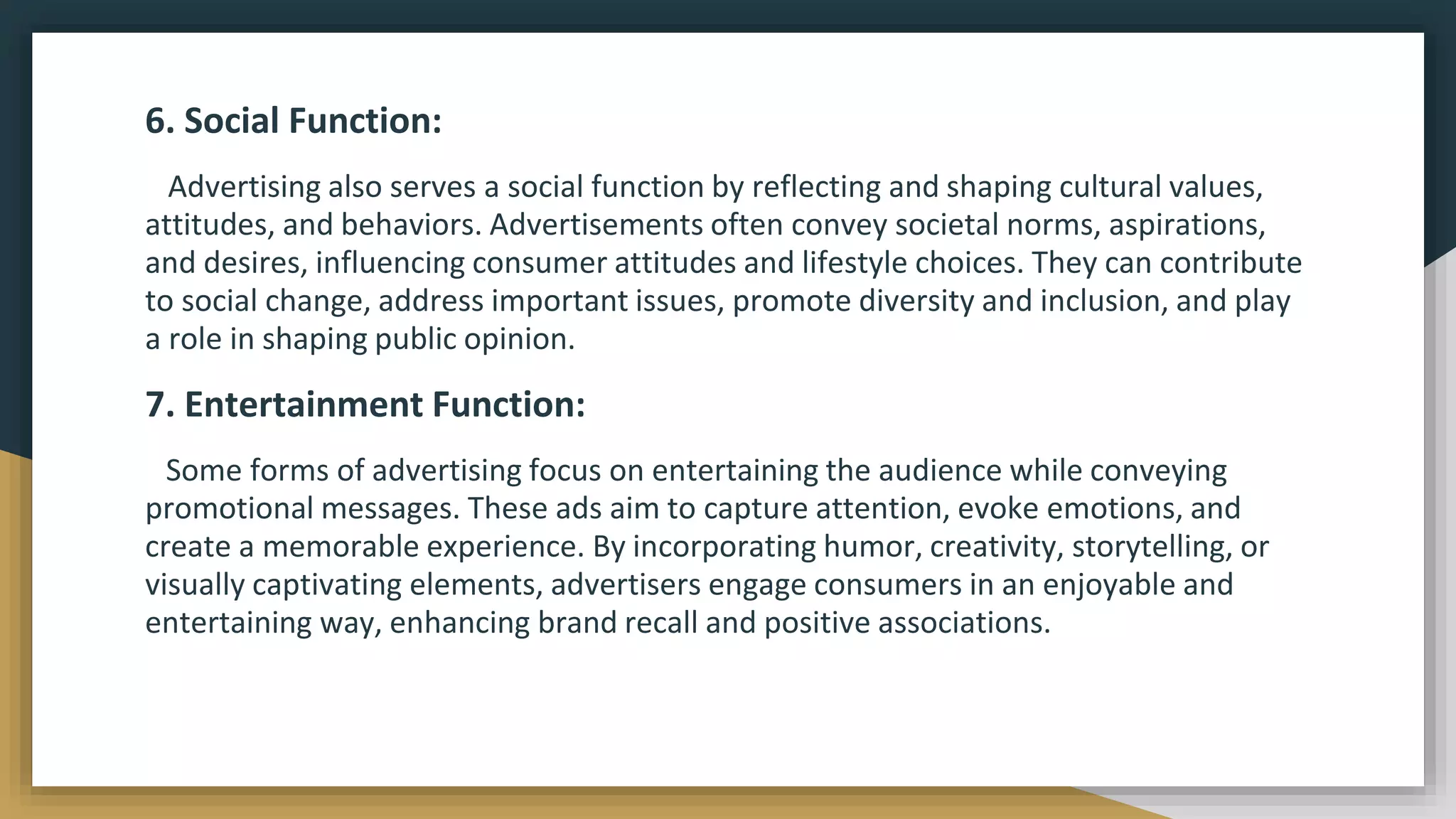 In-depth study of various Functions of Advertising.pptx