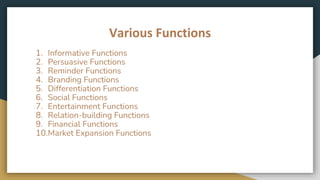 In-depth study of various Functions of Advertising.pptx
