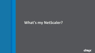 In-depth Troubleshooting on NetScaler using Command Line Tools | PPTX