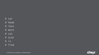 In-depth Troubleshooting on NetScaler using Command Line Tools | PPT