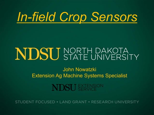 In field crop sensors - 2-27-13 | PPT