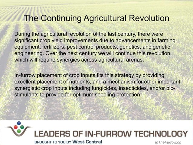 In-Furrow Fertilizer | PPTX
