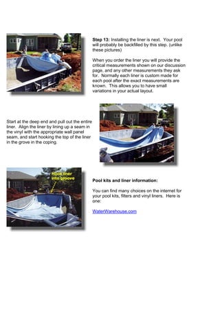 In ground pool | PDF | Home Improvement | Home & Garden