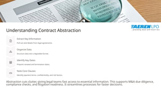 In-House vs. Outsourced Contract Abstraction Process | PPTX