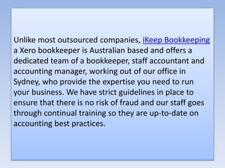 In-House vs Outsourced Bookkeeping | PPTX | Business Accounting ...