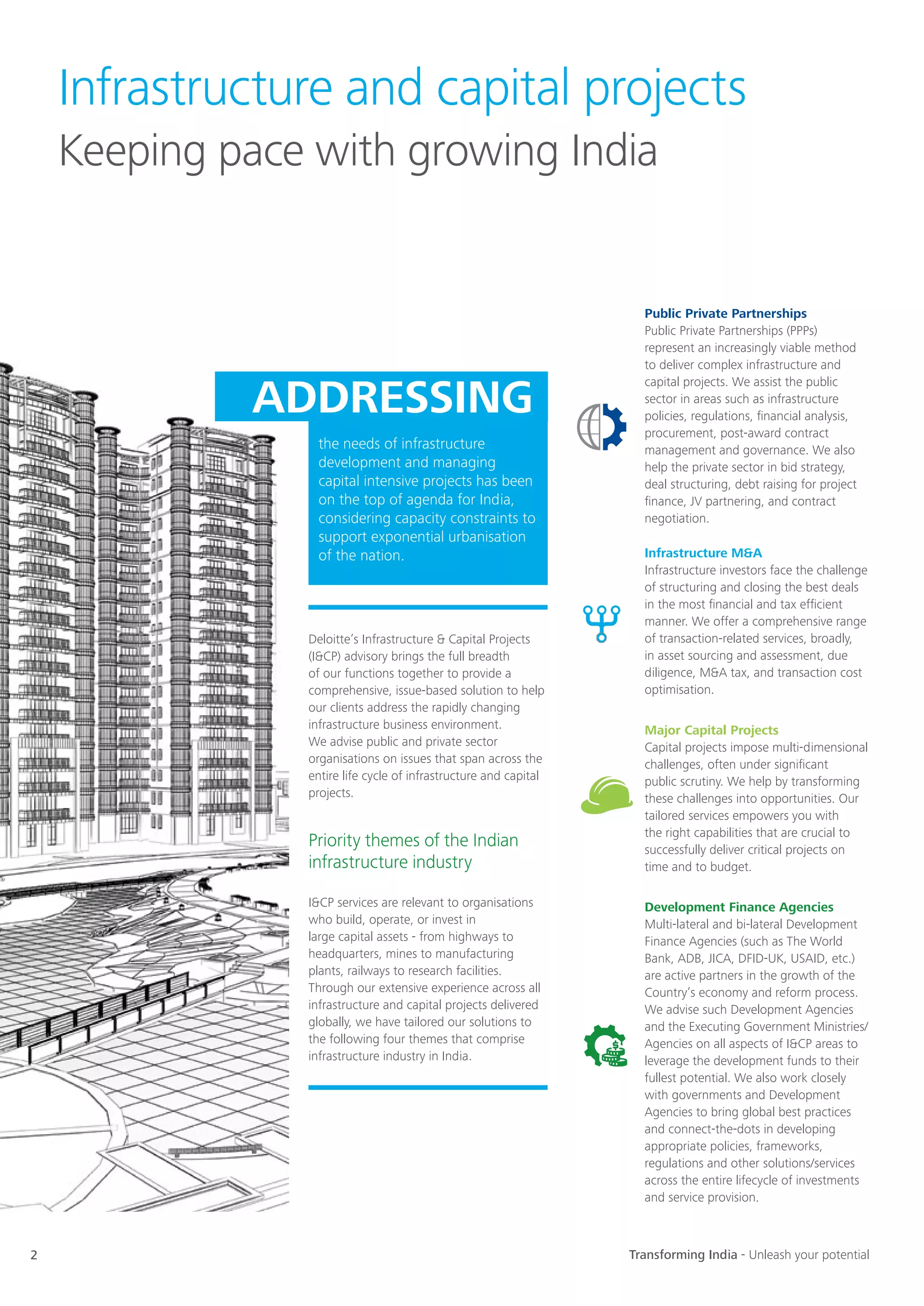 Deloitte Report: Transforming India Unleash your potential | PDF