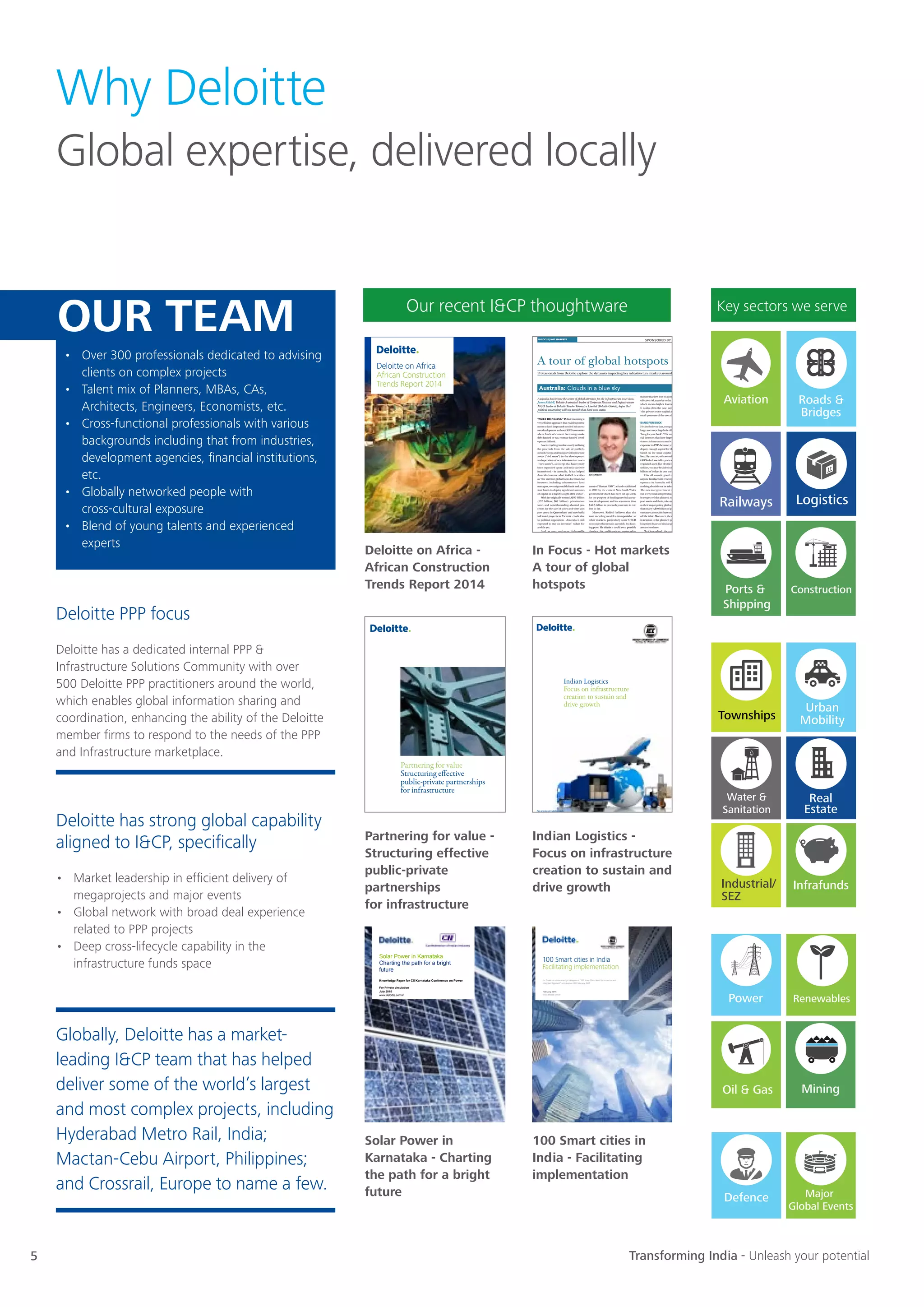 Deloitte Report: Transforming India Unleash your potential | PDF