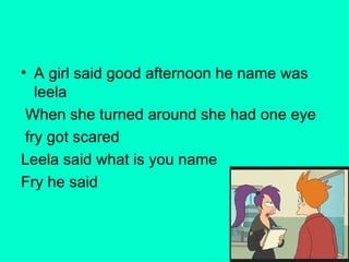 in memeory of fry | PPT
