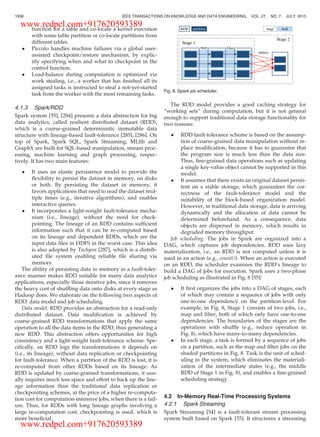In memory big data management and processing a survey | PDF