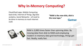 In memory computing principles by Mac Moore of GridGain | PDF