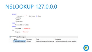 SQL Track: In Memory OLTP in SQL Server | PPT