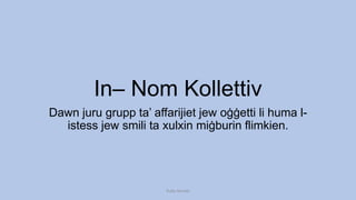 In-Nomi Kollettivi | PDF