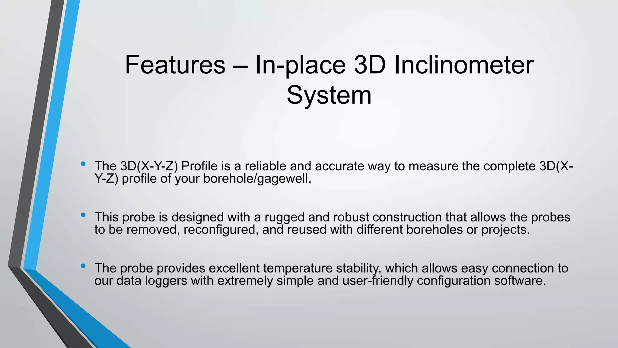 In-Place 3D Inclinometer Settlement (IPIS) System.ppt