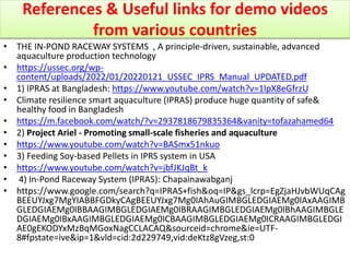 IN-POND RACEWAY SYSTEM IPRS FOR CLIMATE SMART AQUACULTURE by B.pptx