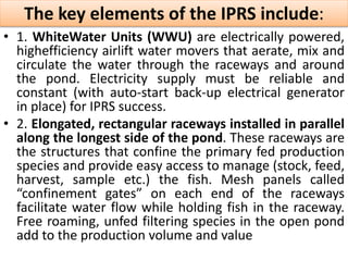 IN-POND RACEWAY SYSTEM IPRS FOR CLIMATE SMART AQUACULTURE by B.pptx