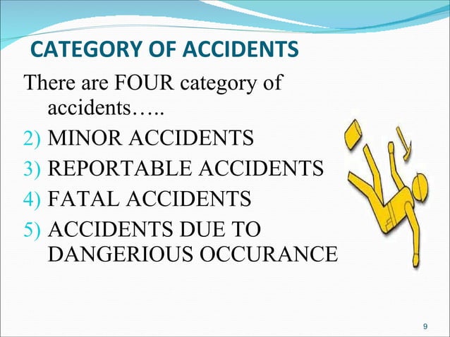 industrial accidents and their types , preventions | PPT | First Aid ...