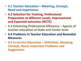 In service education | PPTX