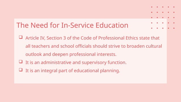 IN-SERVICE EDUCATION FOR GRADUATE STUDIES.pptx