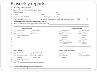 In service presentation progress monitoring2 | PPT