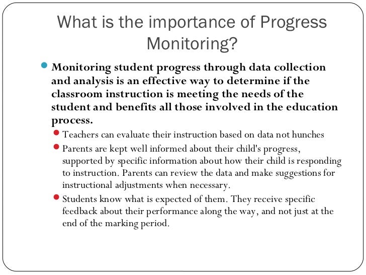 In Service Presentation Progress Monitoring2 In Service Presentation Progress Monitoring2