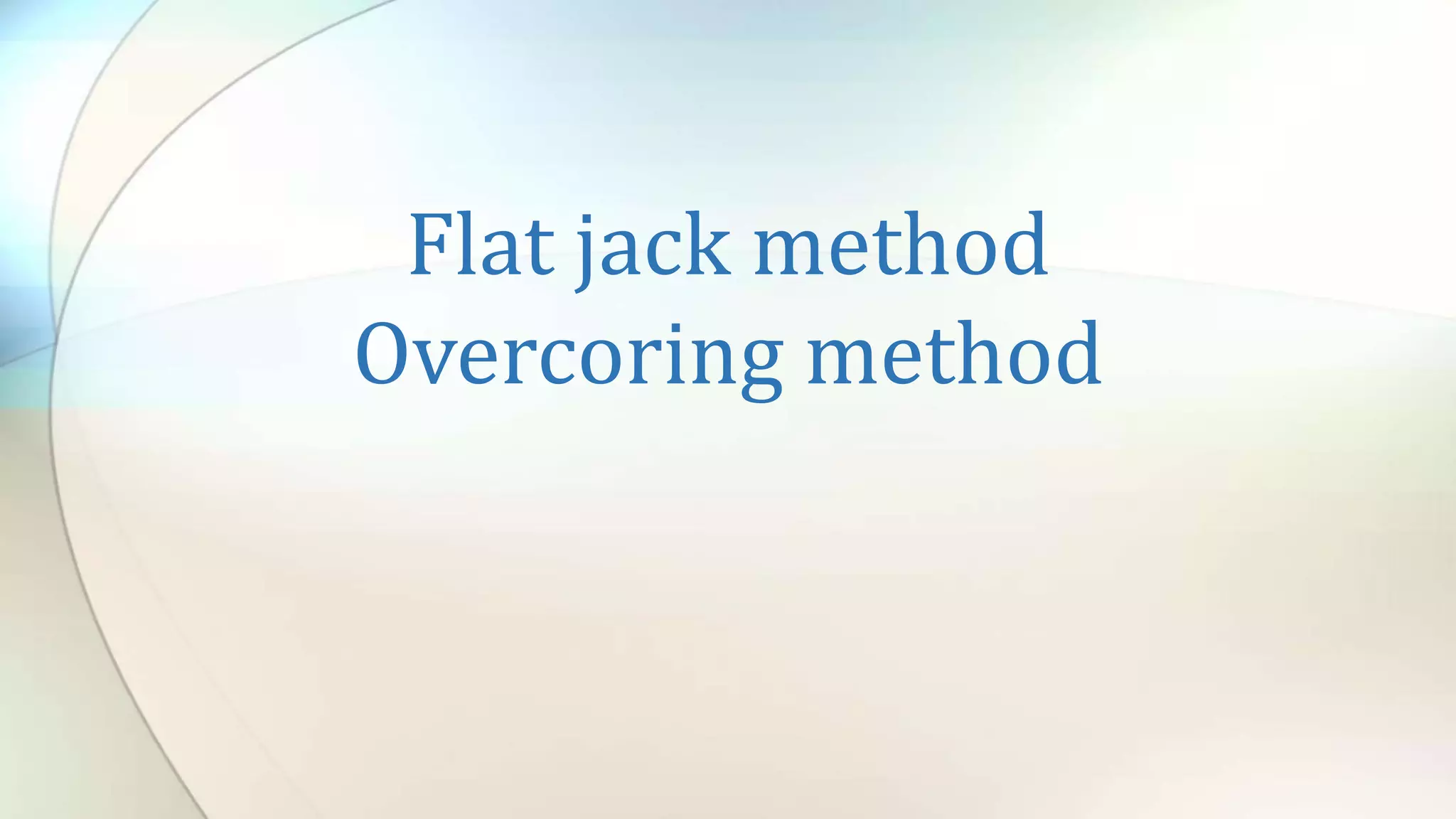 In situ stress | PPTX