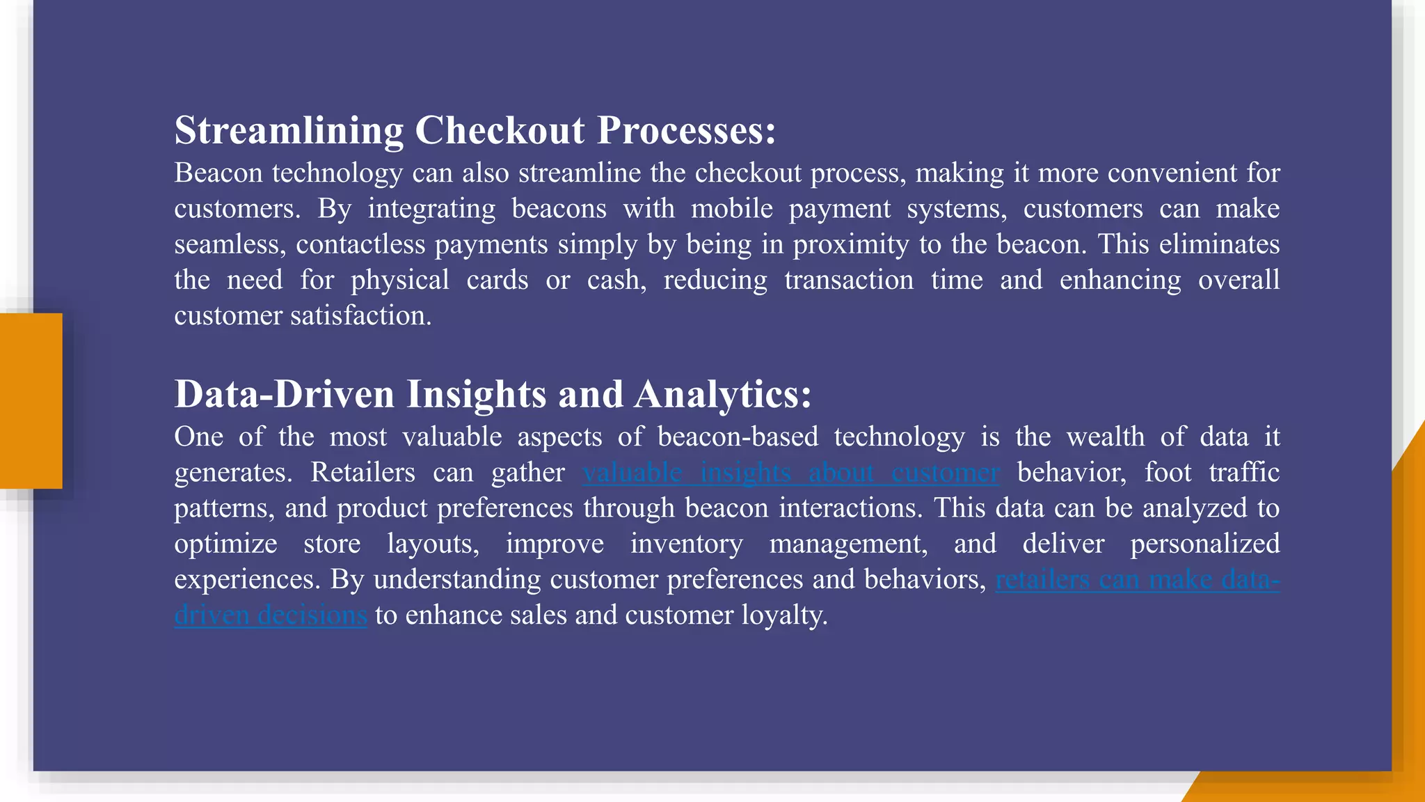 In-Store Beacon Technology | PPT