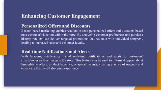 In-Store Beacon Technology | PPT