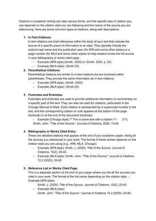 In-text citaions.docx English language course | PDF